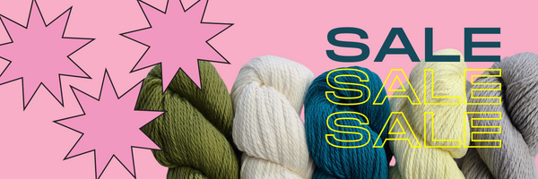 **SALE** on select Yarns and Notions – Wool and Waves Yarn Store
